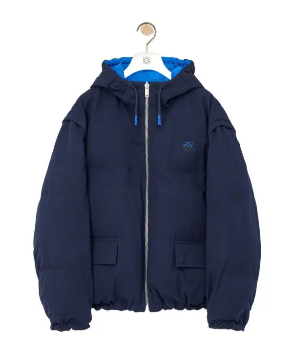 Loewe Puffer Jacket In Cotton Technical Shell