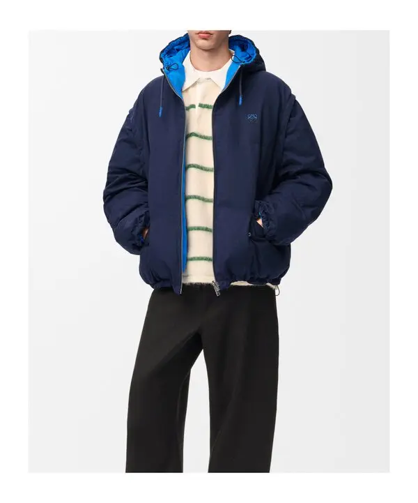 Loewe Puffer Jacket In Cotton Technical Shell