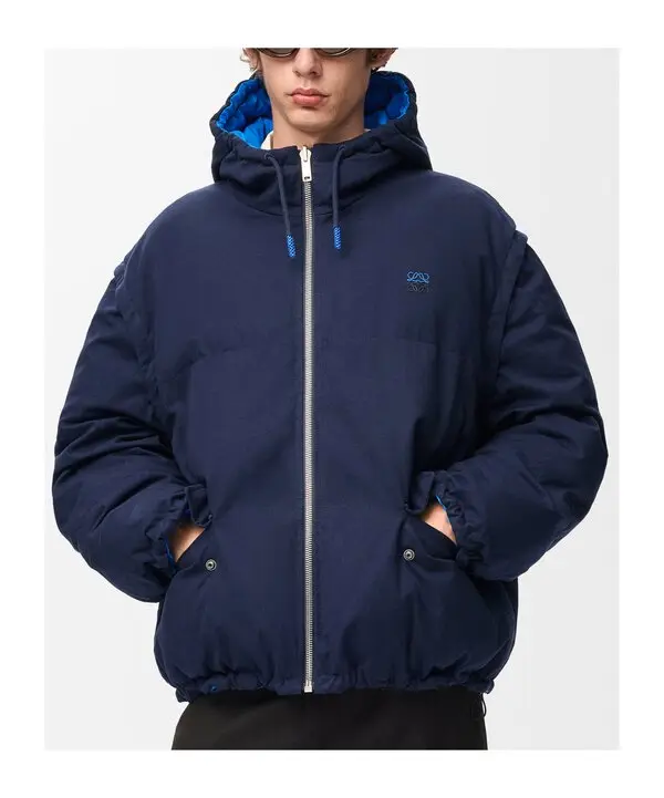 Loewe Puffer Jacket In Cotton Technical Shell