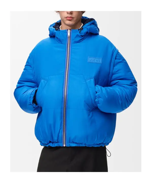 Loewe Puffer Jacket In Cotton Technical Shell