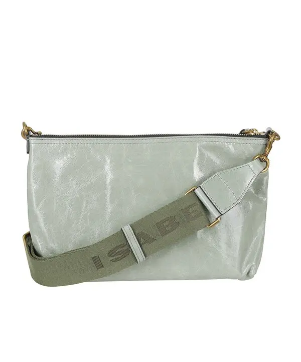 Isabel Marant Étoile Nessah Bag In Leather - Sage