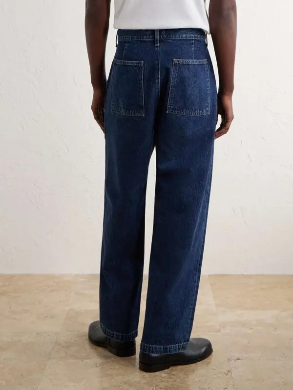 AGOLDE Slater Straight-leg Pleated Jeans