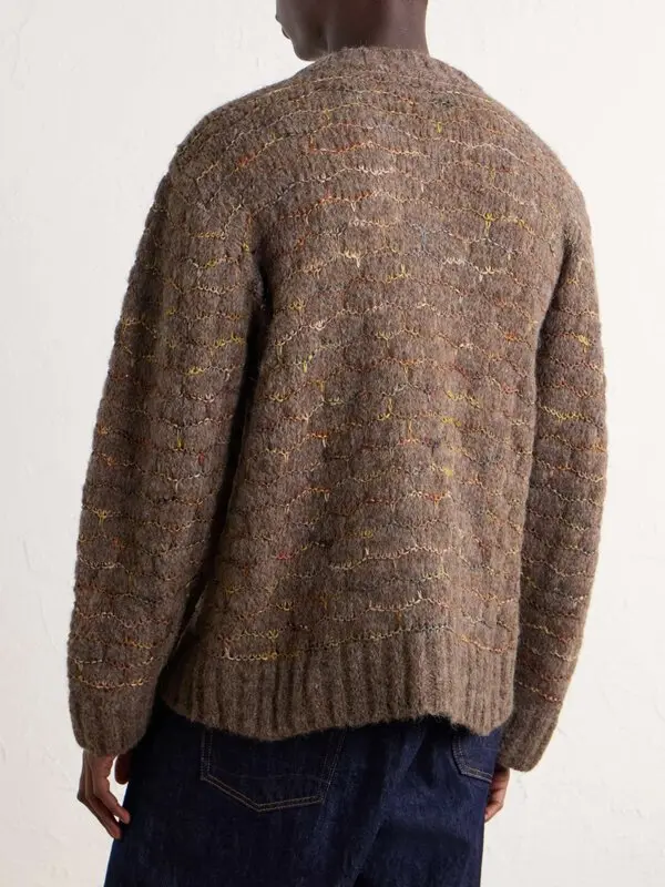 CORRIDOR Raga Alpaca-blend Cardigan