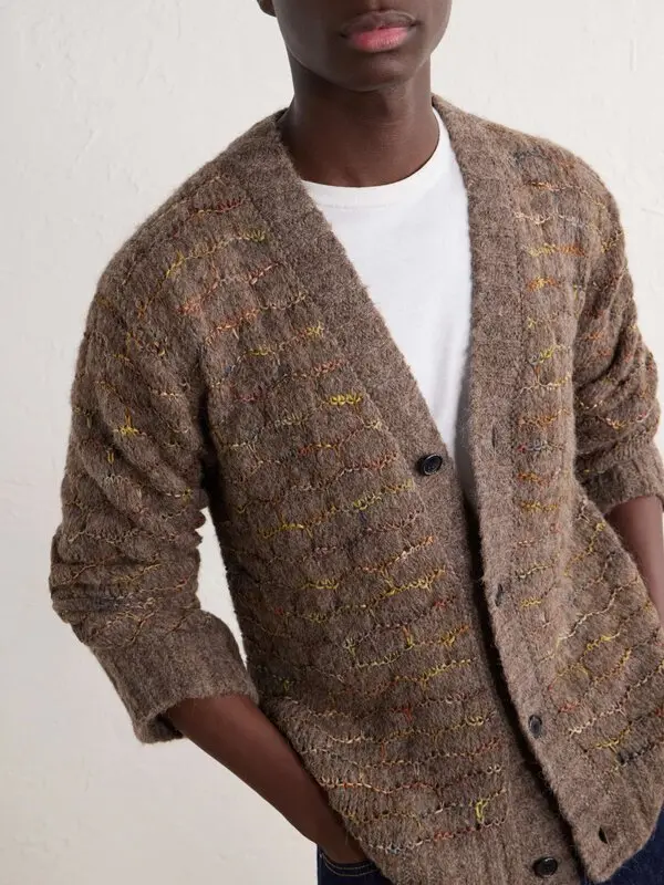 CORRIDOR Raga Alpaca-blend Cardigan