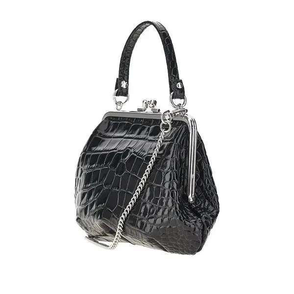 VIVIENNE WESTWOOD Croco-print Leather 'granny Frame' Mini Bag