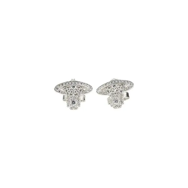 VIVIENNE WESTWOOD Narcissa' Earrings - Silver