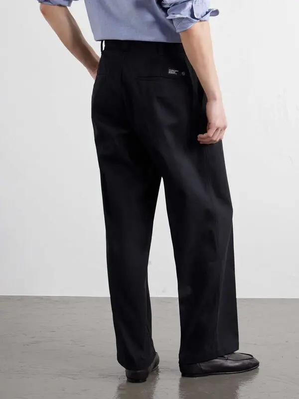 NEIGHBORHOOD Wide-leg Twill Trousers