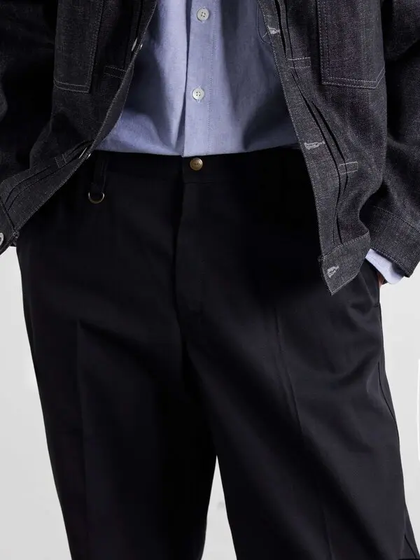 NEIGHBORHOOD Wide-leg Twill Trousers
