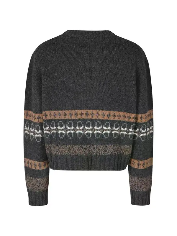 ROBERTO COLLINA Fair Isle-knit Sweater