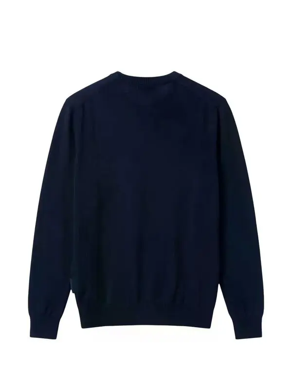 DIKTAT Fine-knit Wool Sweater - Blue