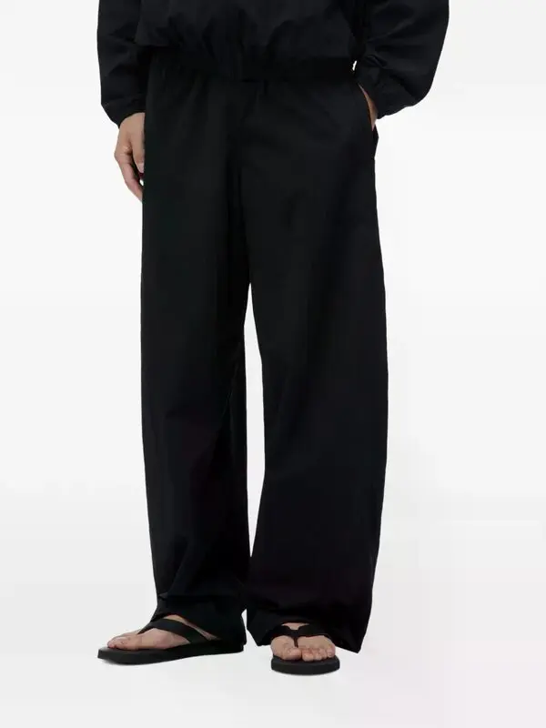 Alexander Wang Mid-rise Track Pants W/ Logo Elastic