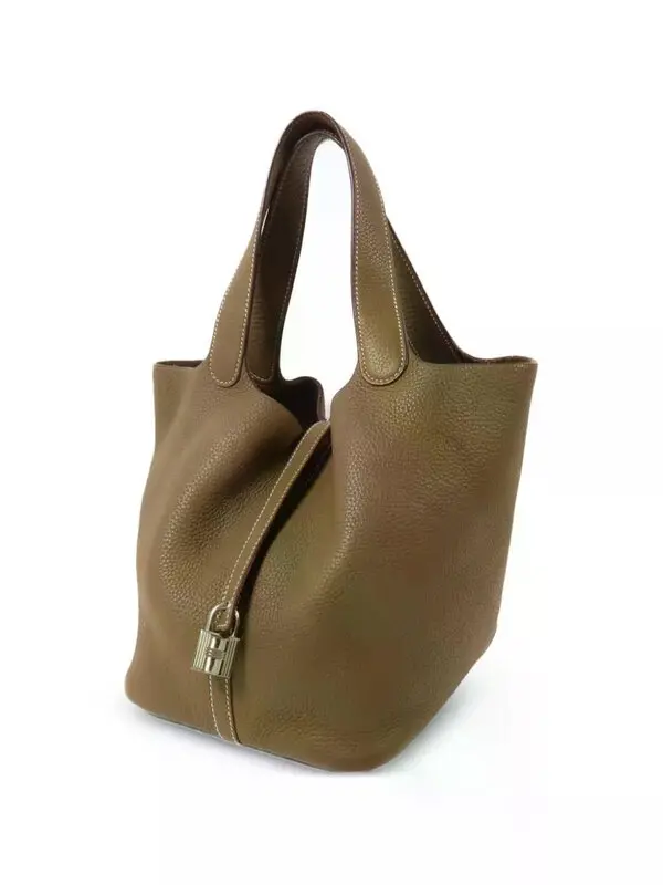 Hermès 2019 Mm Picotin Taurillon Clemence Leather Tote Bag