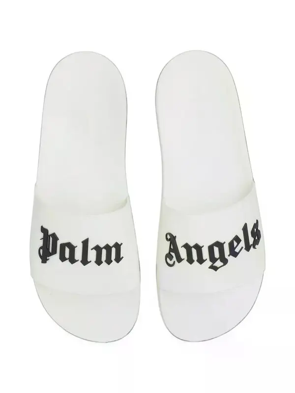 Palm Angels Logo-print Sliders