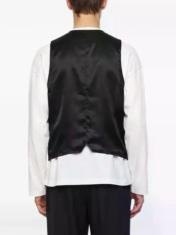 SOSHIOTSUKI Button-front Waistcoat