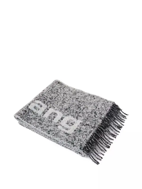 Alexander Wang Brushed Bouclé Scarf - Grey