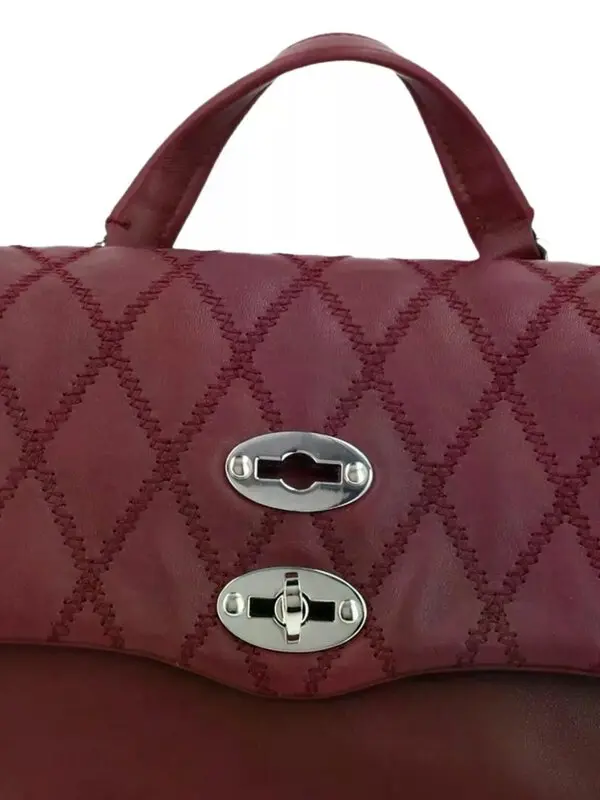 ZANELLATO Baby Postina Two-way Tote Bag - Red
