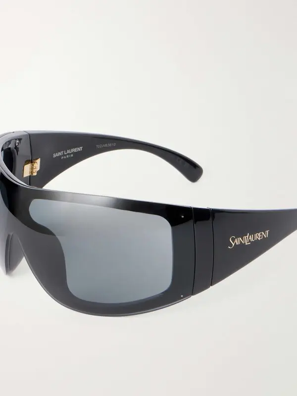 Saint Laurent Mask D-frame Bio-injected Sunglasses
