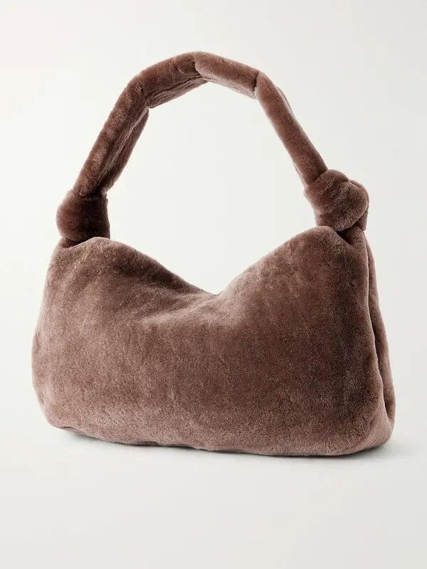 Gabriela Hearst Antonia Shearling Top-handle Bag