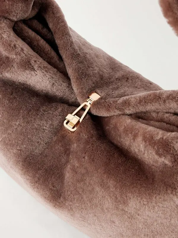 Gabriela Hearst Antonia Shearling Top-handle Bag