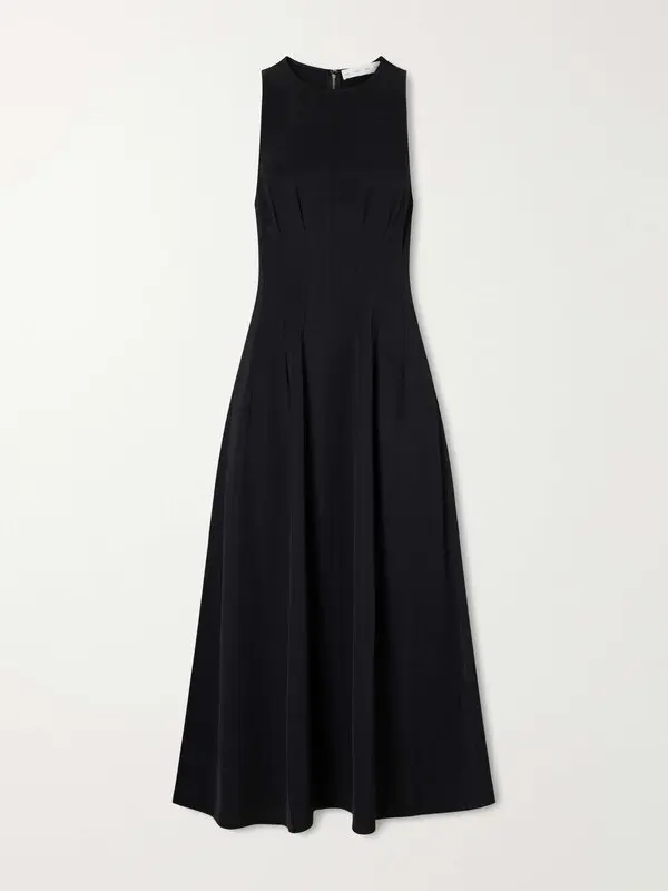 Proenza Schouler White Label Bronwyn Darted Twill Maxi Dress