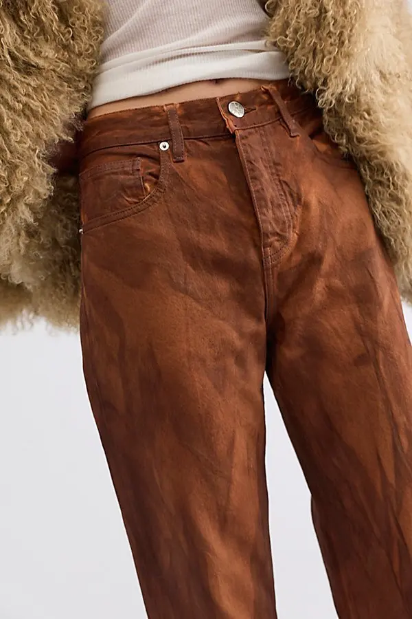 Dala Calla Mid-rise Straight Jeans