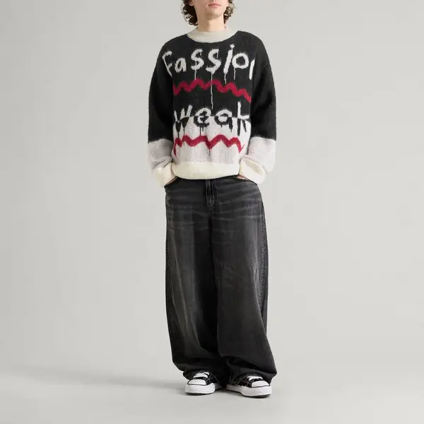 NAVINDER NANGLA Fassion Weak Mohair Jumper