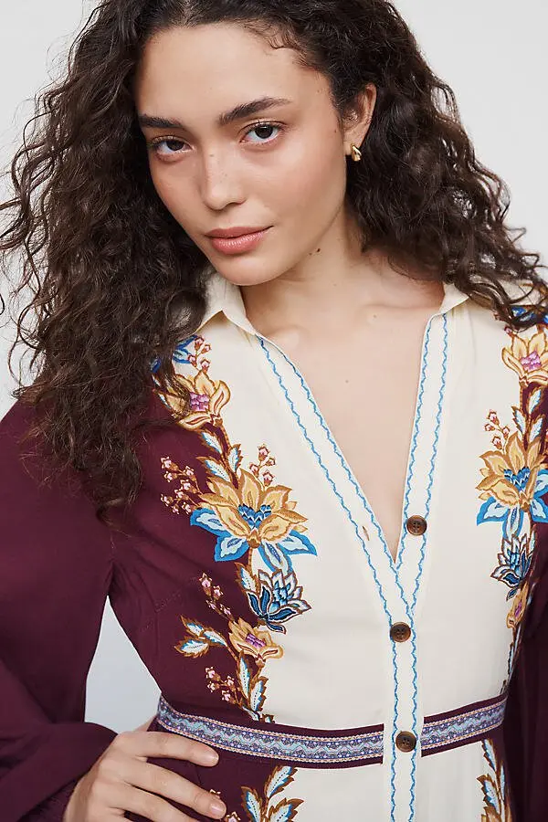 Farm Rio X Maxi Shirtdress