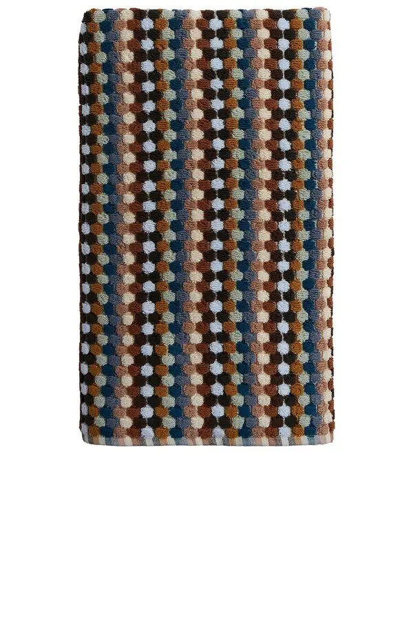 PARACHUTE Organic Mosaic Bath Towel - Multi