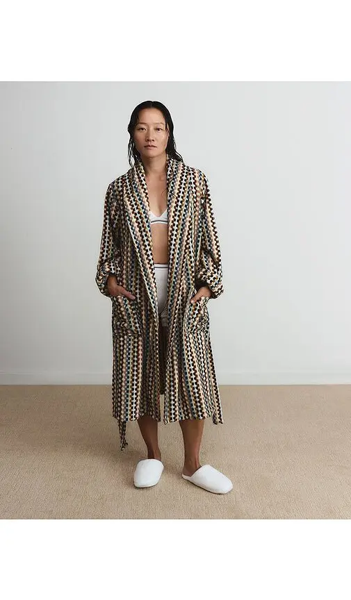 PARACHUTE Organic Mosaic Robe - Multi