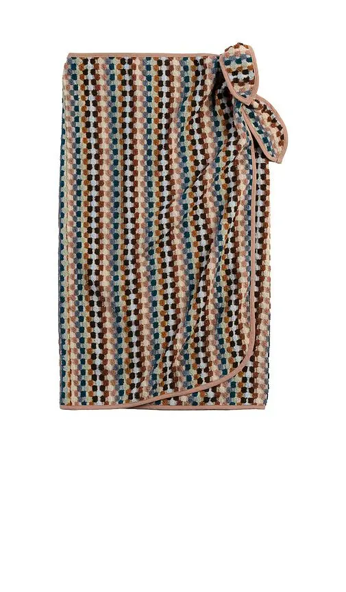 PARACHUTE Organic Mosaic Bath Wrap - Multi