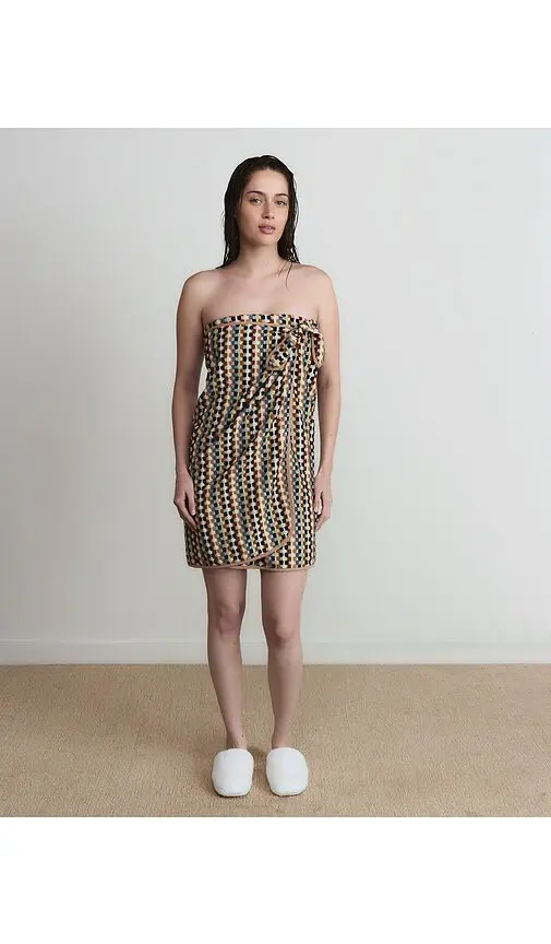 PARACHUTE Organic Mosaic Bath Wrap