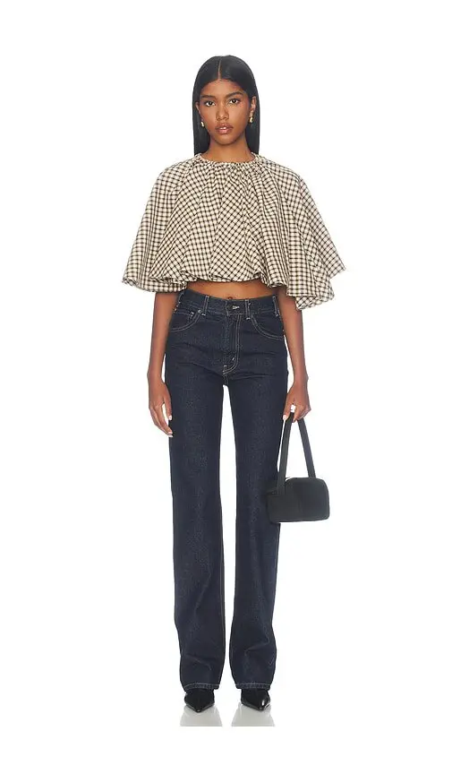 LOVERS AND FRIENDS Jennie Cape Top In Multi