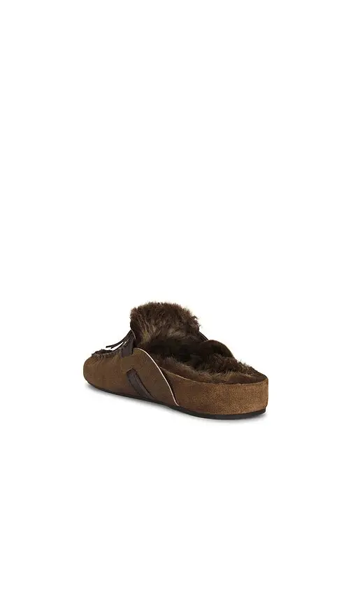 Isabel Marant Étoile Malvin Mule Loafer In Brown