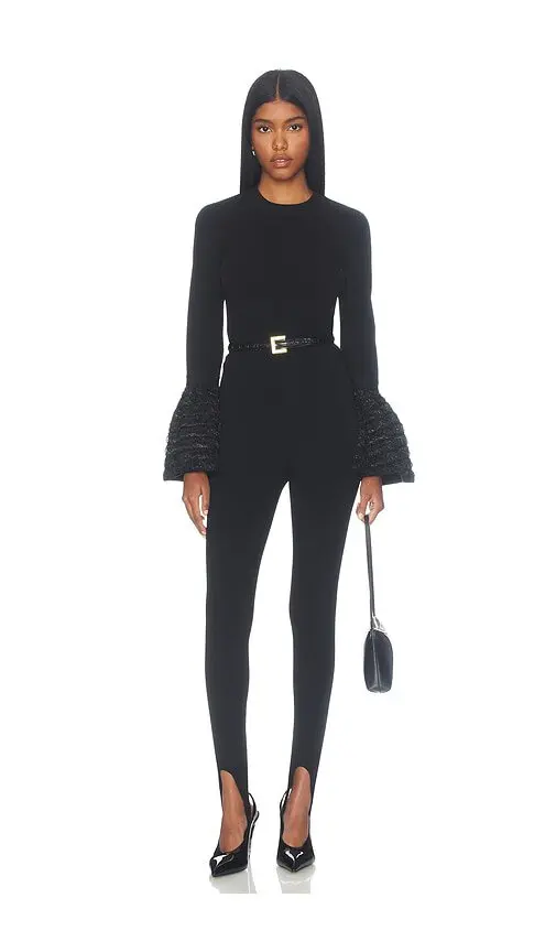 Simkhai Maggie Long Sleeve Top