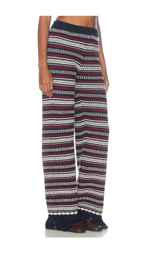 Guest In Residence Western Stripe Pant In Multi