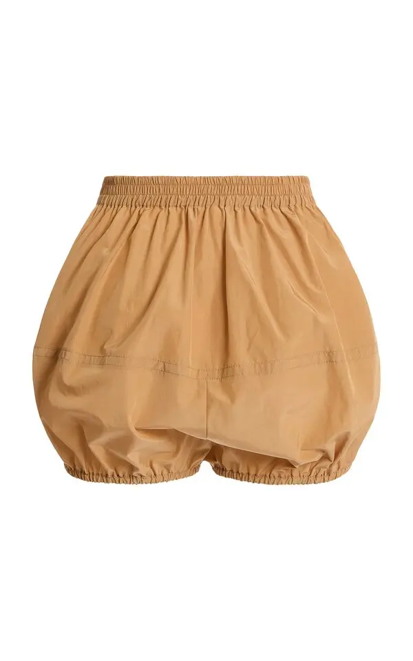 Victoria Beckham Bubble-hem Taffeta Shorts