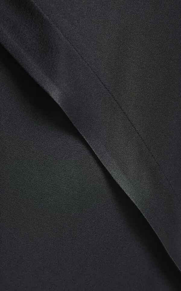 Victoria Beckham Kyra Draped Satin Maxi Dress