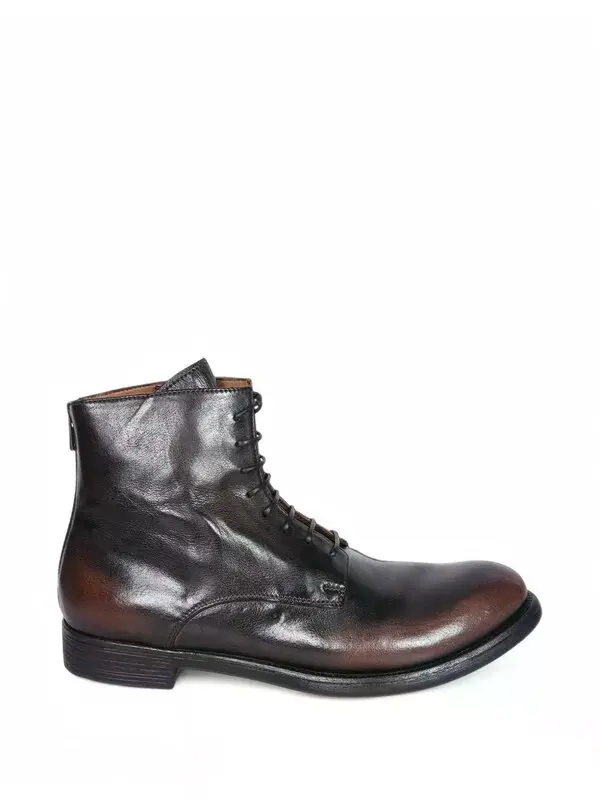 Officine Creative Hive 016 Lace-up Leather Boots