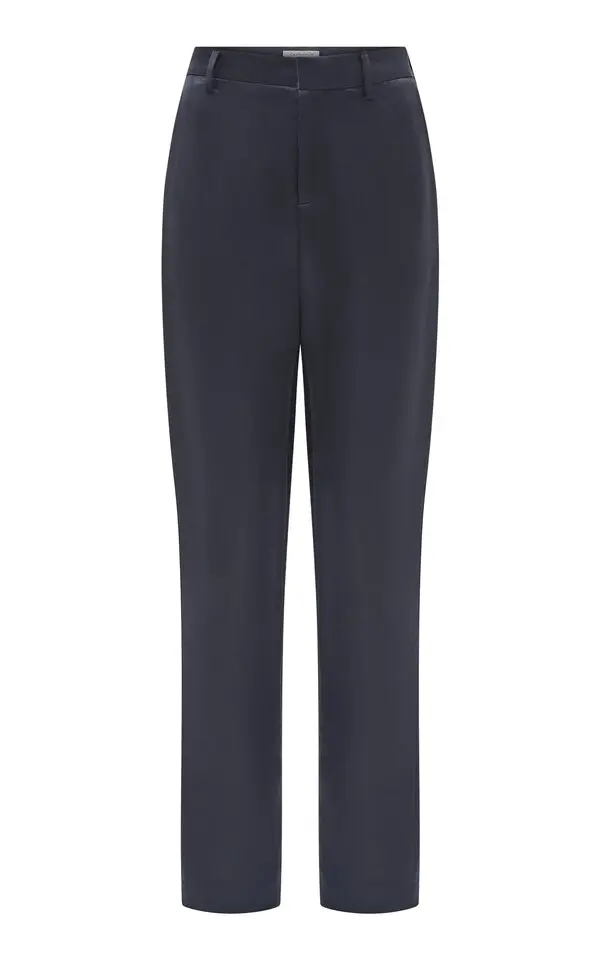Gabriela Hearst Aina Linen-silk Tapered Pants