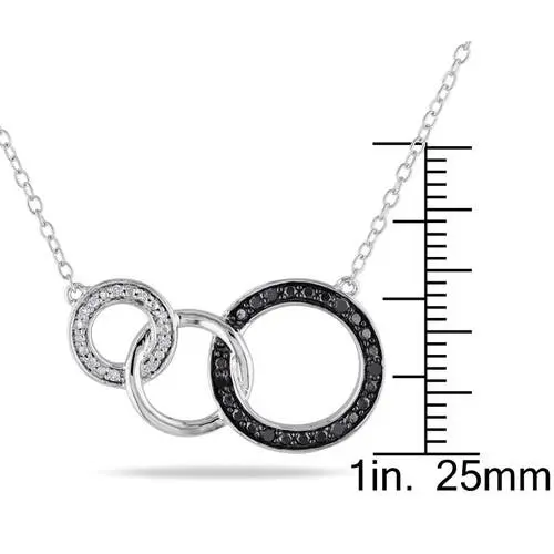 JULIANNA B. Diamond Circle Link Necklace