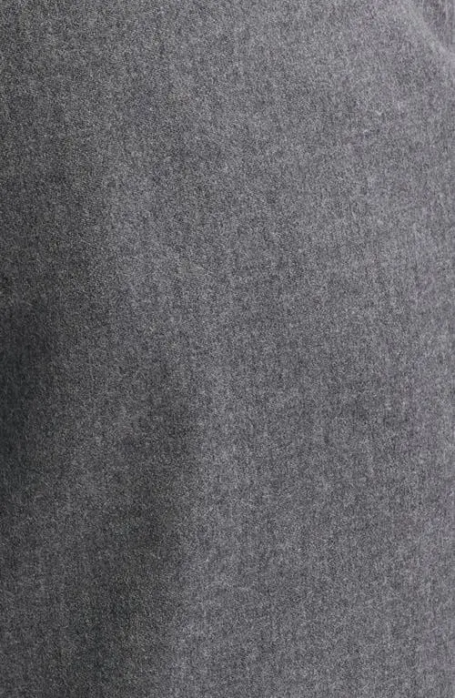 JACK VICTOR Sage Stretch Wool Flannel Pants - Grey