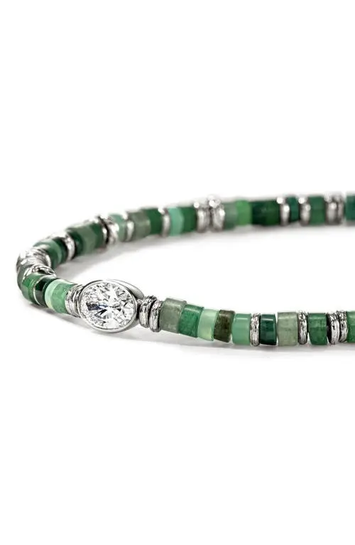 John Hardy Jh Lovestruck Lab Grown Diamond Heishi Bracelet