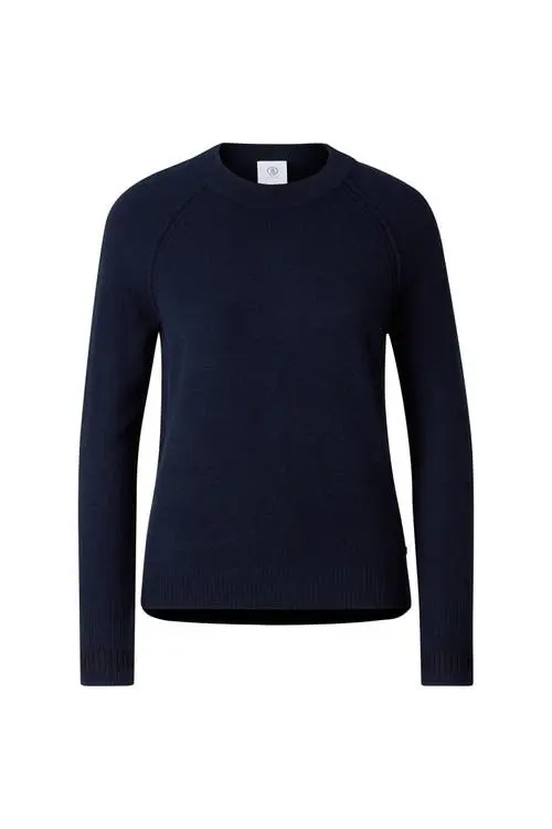 Bogner Vanessa Pure New Wool Cashmere Sweater - Navy