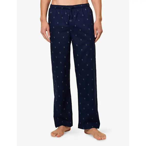 Derek Rose Nelson Cotton Lounge Trousers