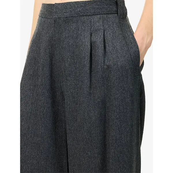 Rag & Bone Lawrence Tailored Wool-cashmere Blend Trousers