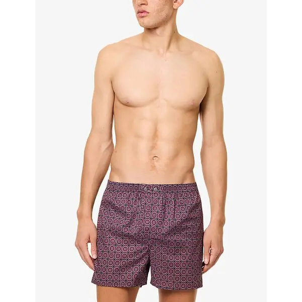 Derek Rose Ledbury Classic-fit Cotton Boxer Shorts