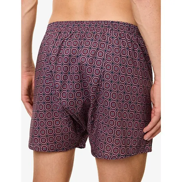 Derek Rose Ledbury Classic-fit Cotton Boxer Shorts
