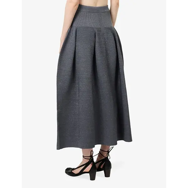 CFCL Pottery Glitter Knit Midi Skirt