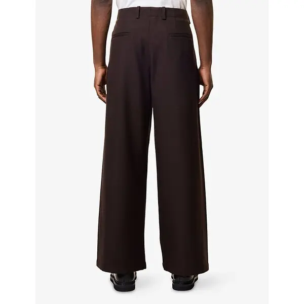 Our Legacy Bridge Wide-leg Wool Chinos