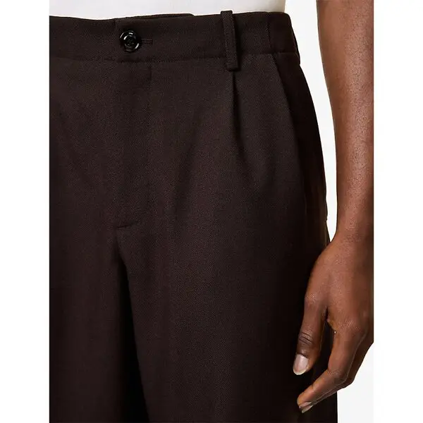 Our Legacy Bridge Wide-leg Wool Chinos